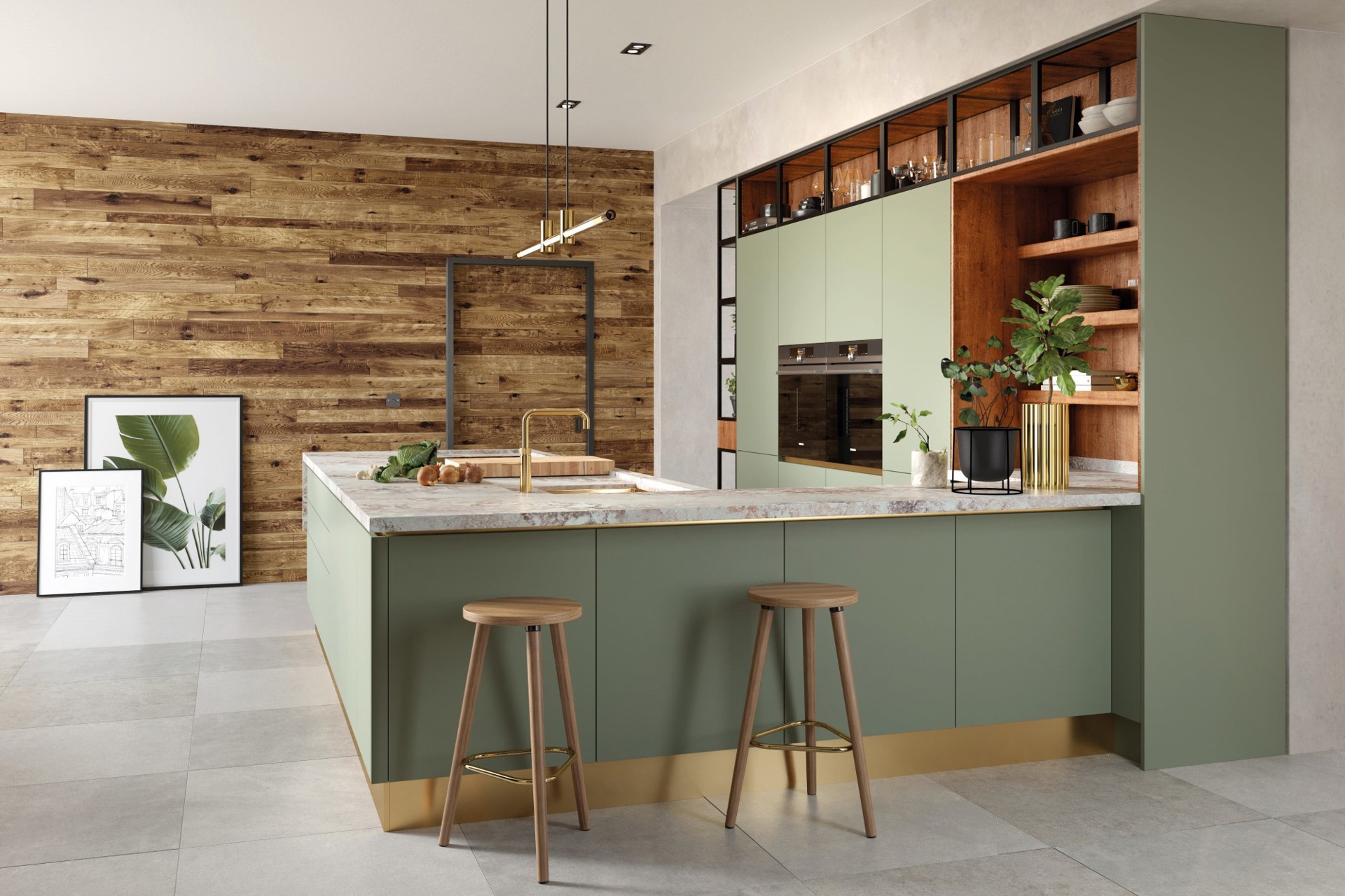 TRENDING IN THE KITCHEN: VIVID & LUXE